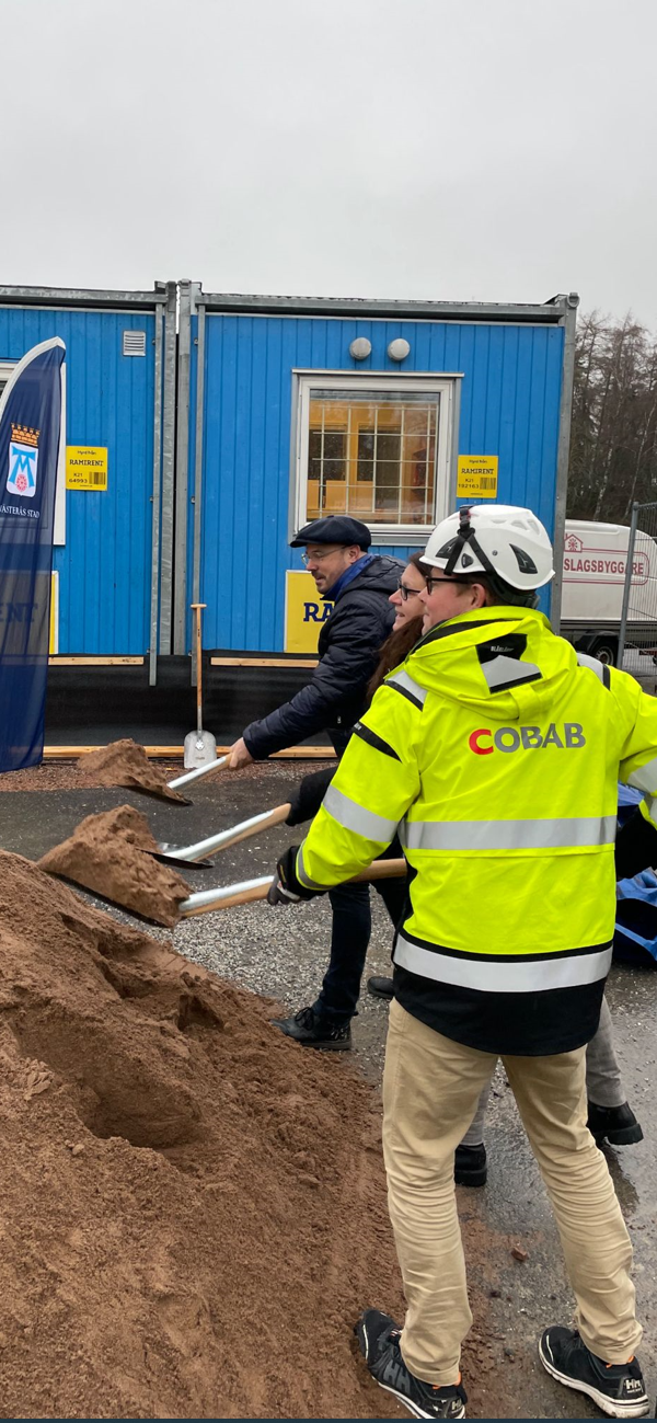 COBAB´s första projekt i Västerås - Cobab Sverige AB